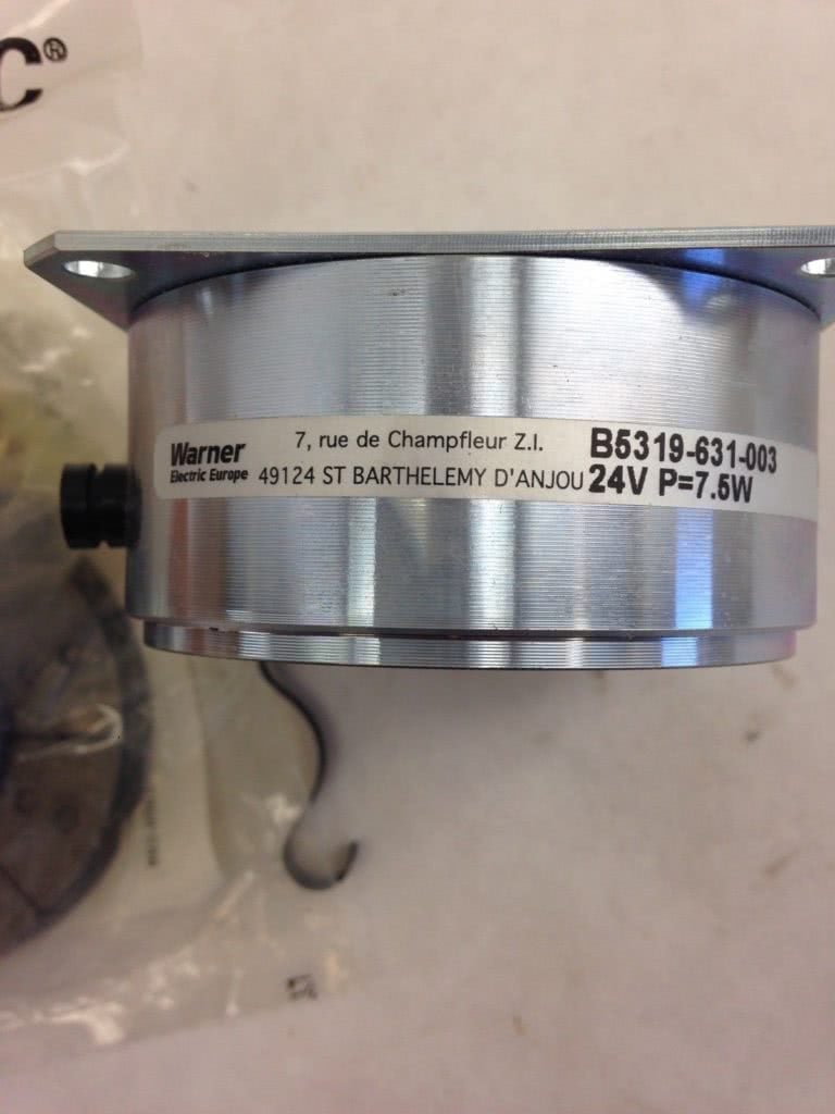 WARNER ELECTRIC PB250 B5319-631-003 24V 1/2 (F266)