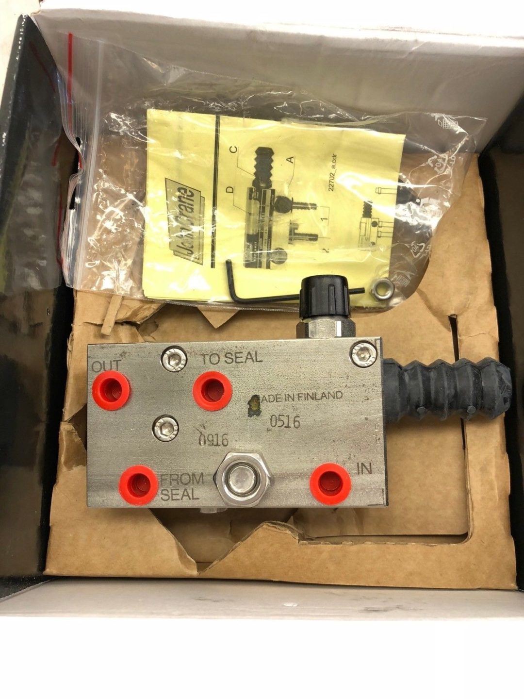 JOHN CRANE SAFEUNIT TYPE SFQ-08-00 FLOW MONITOR CONTROLLER (B453)