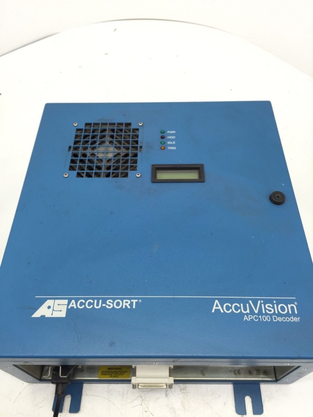 ACCU-SORT SYSTEMS ACCUVISION APC100 DECODER, IN , P4