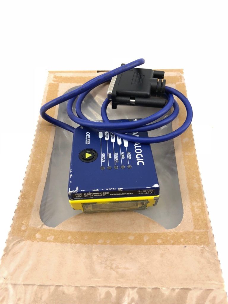 REPARIED IN BOX DATALOGIC DS2100N-1200 COMPACT LASER SCANNER, 10-30VDC ...
