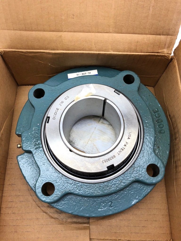 DODGE 129770 BALDOR FC-GTM-215 FLANGE-MOUNT BALL BEARING (B454)