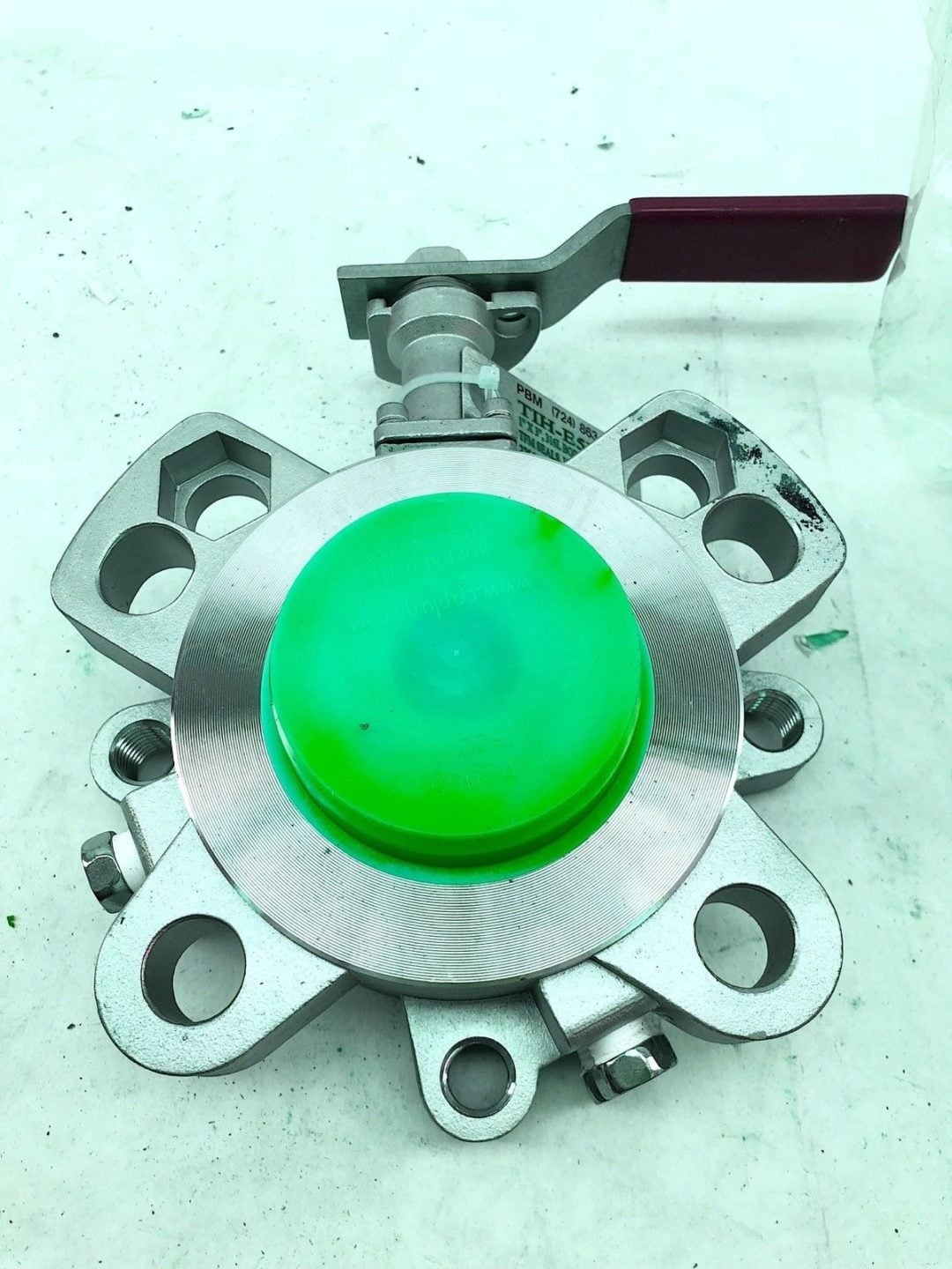 PBM TIH-E5L-A TRANSMITTER ISOLATION VALVE 1 PORT 3 FLANGE, 316L (B454)