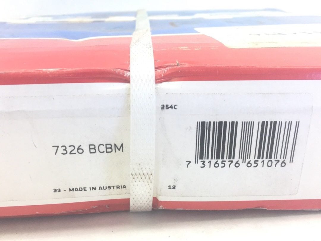 SKF EXPLORER 7326 BCBM ANGULAR CONTACT BALL BEARING (B456)