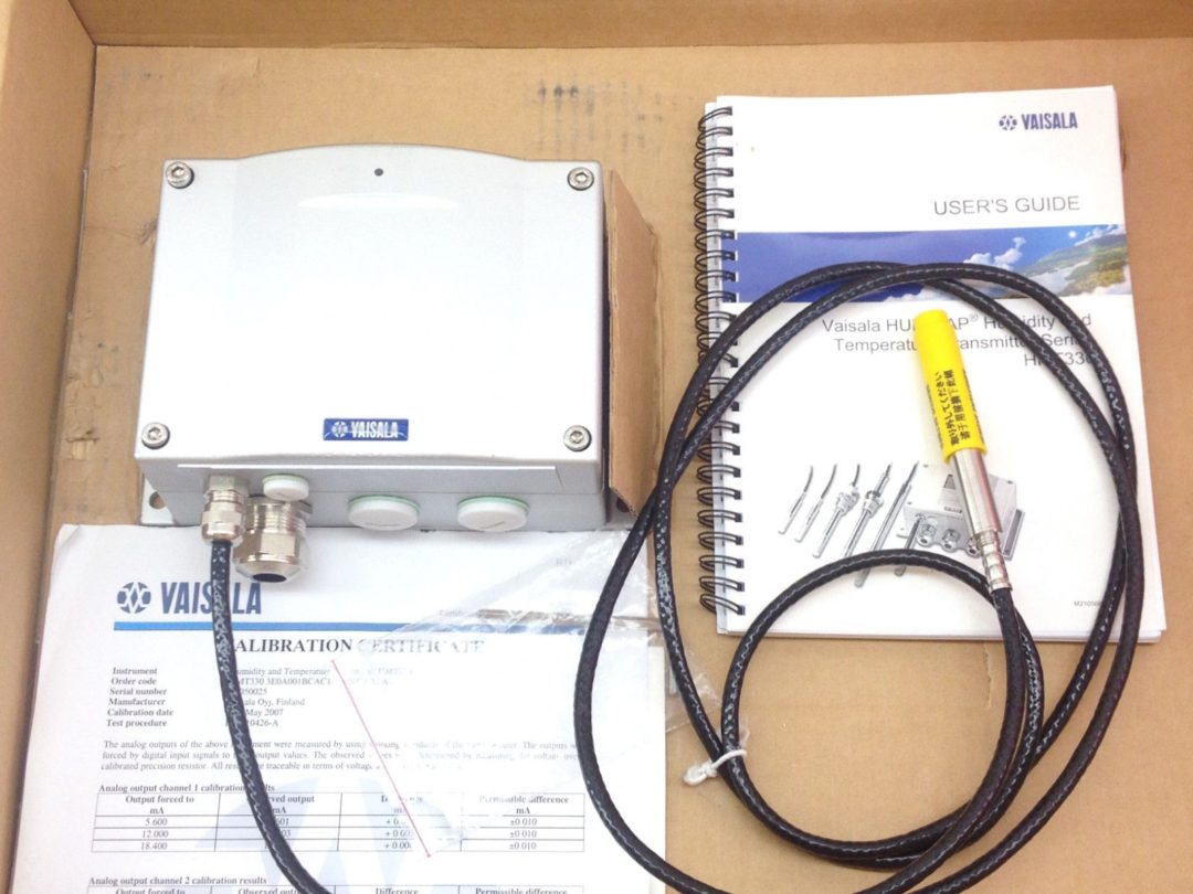 VAISALA HUMIDITY TEMPERATURE TRANSMITTER HMT333 (TOL)