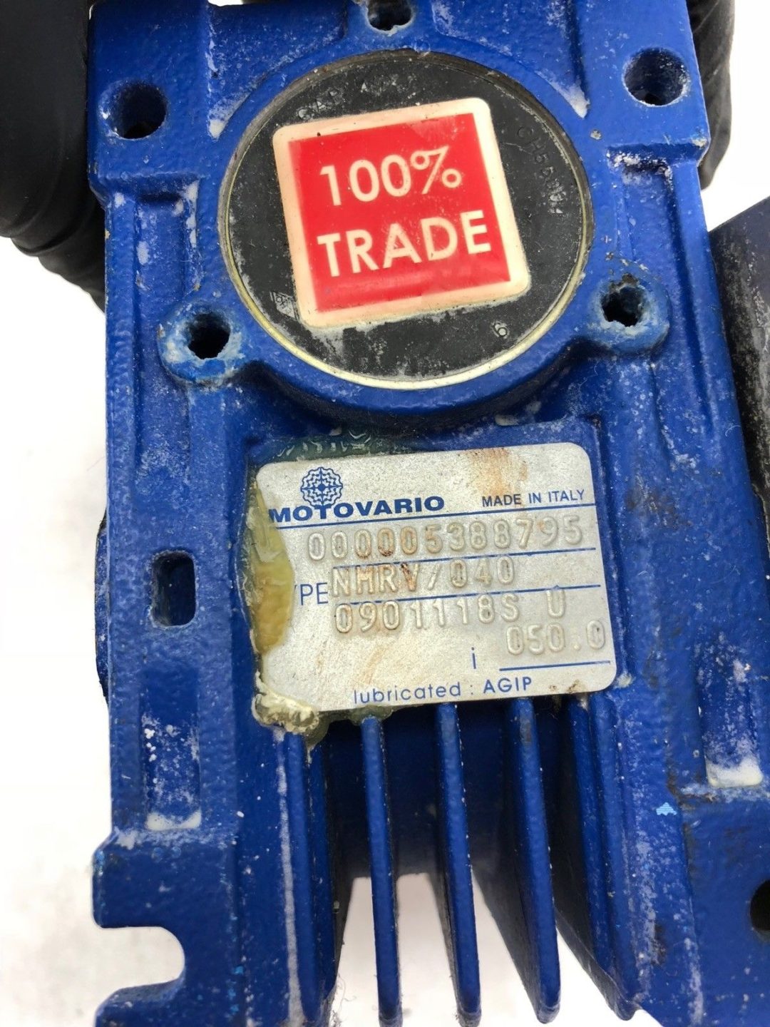 MOTOVARIO NMRV040 RATIO 50:1 NMRV040 WORM GEAR REDUCER, (B434)