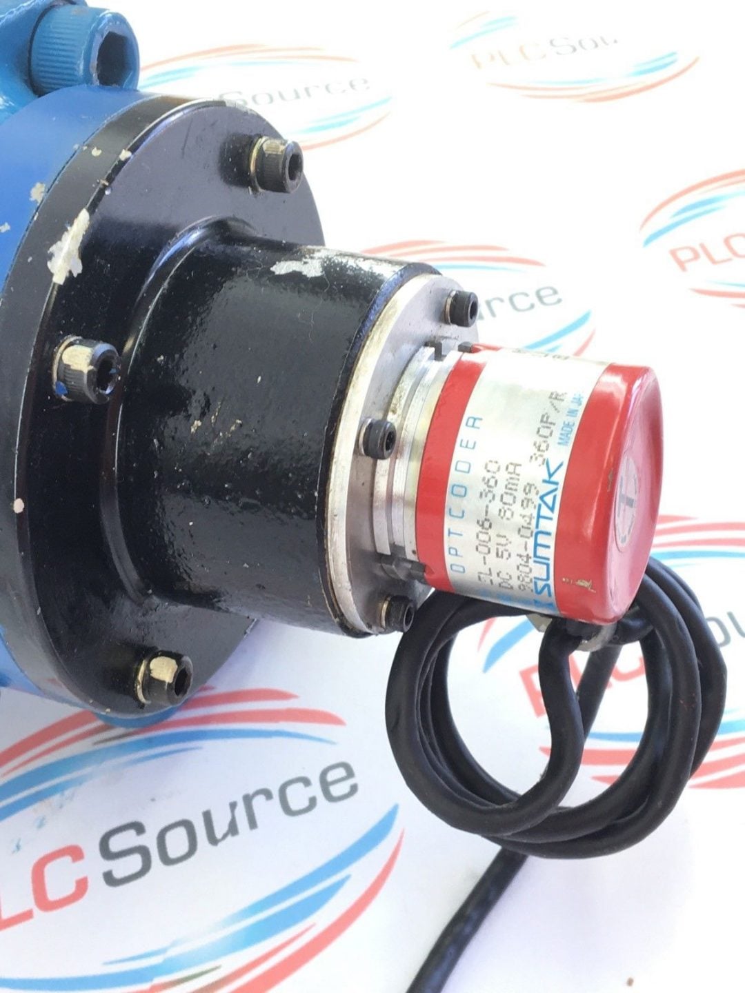 VICKERS TOKIMEC CR-07-5PT4-30-SD-JA-S103-J HYD MOTOR, SUMTAK OPTCODER ...