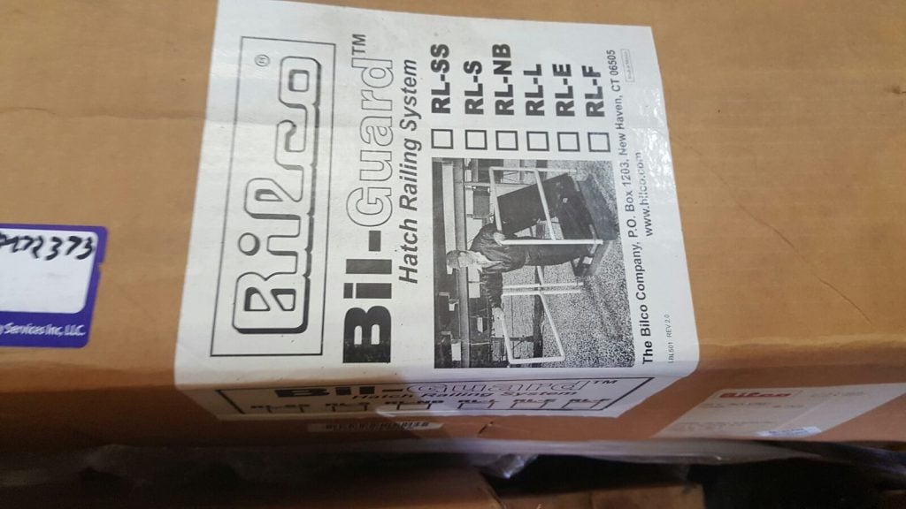 Bilco Bil-Guard® Hatch Railing System 45" X 45" ** (On own pallet)