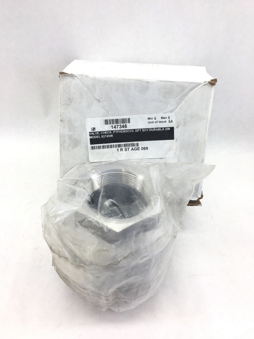 DFT SCV 2 CHECK VALVE 147346 8374SW (B469)