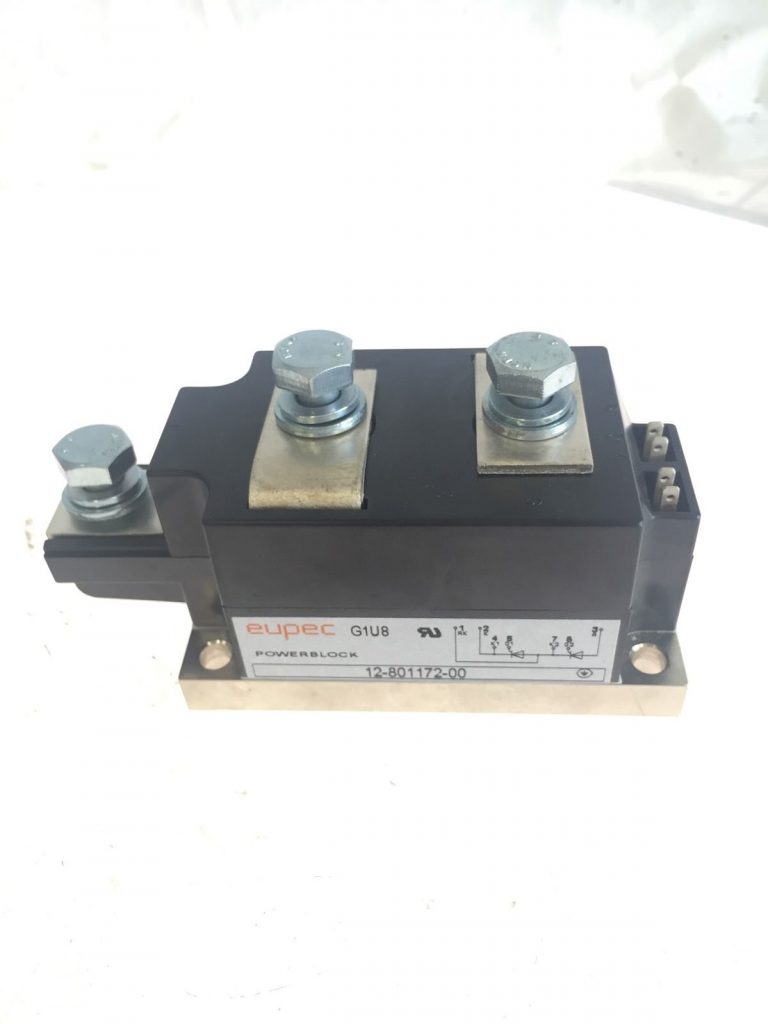 EUPEC TT251NKO Powerblock G1U8 12-801172-00 250A 1400V SCR-DIODE, (H44)