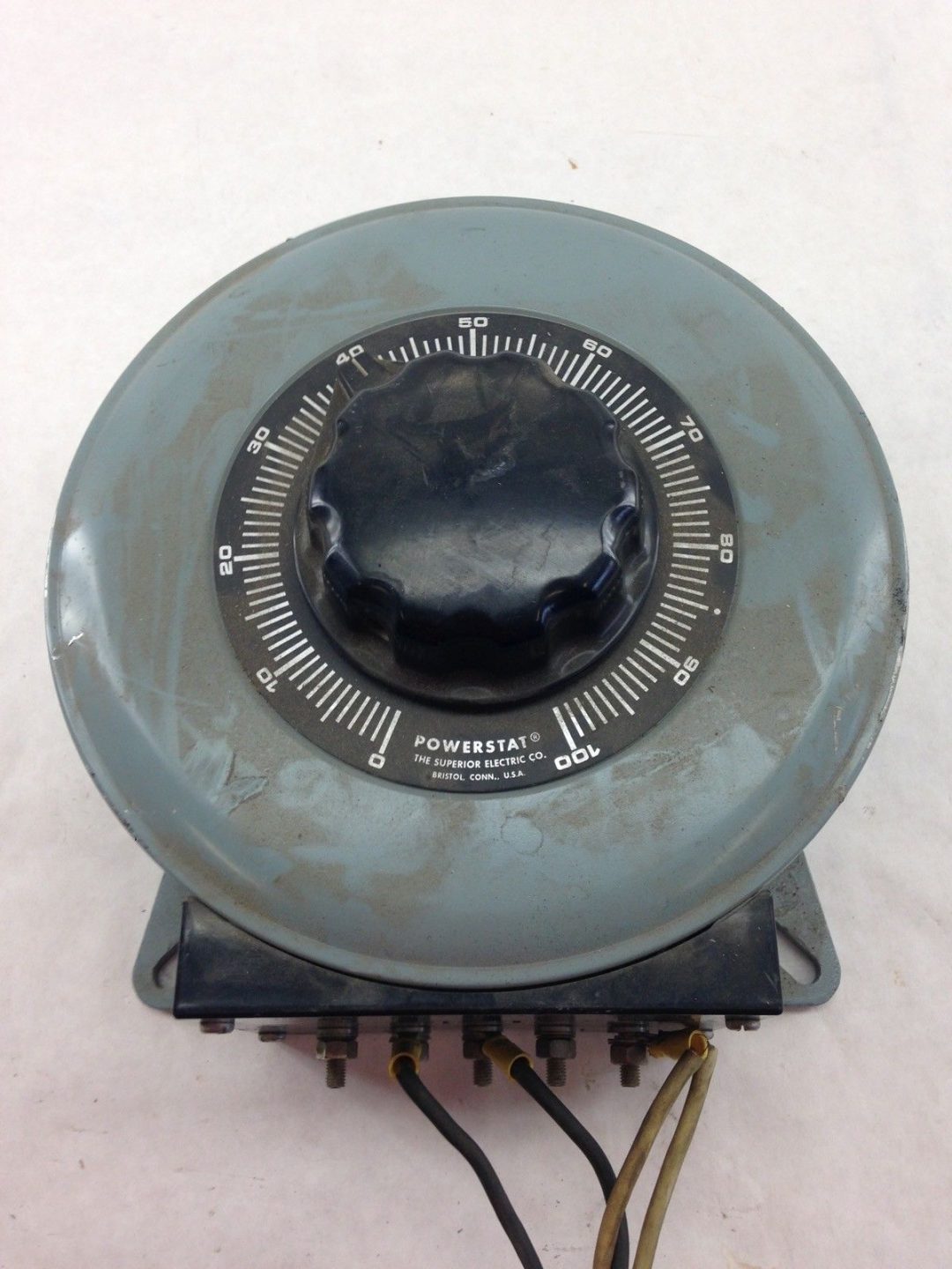 SUPERIOR ELECTRIC POWERSTAT TYPE 146T VARIABLE AUTOTRANSFORMER 120V ...