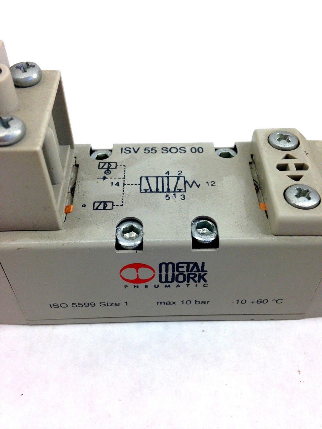 METAL WORK PNEUMATIC ISV 55 SOS 00 ISO 5599 SIZE 1 (A778 / H312)