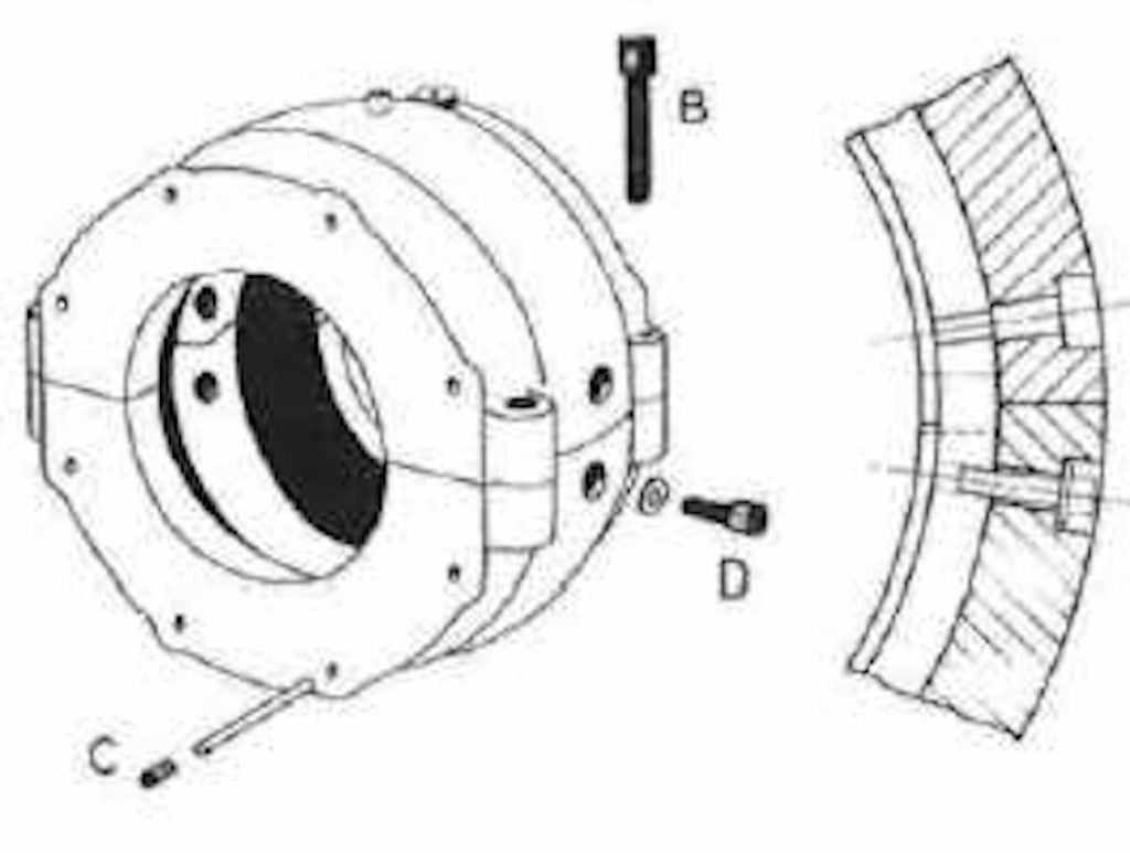 COOPER BEARINGS 02C-200-EX SPLIT BALL BEARING CARTRIDGE (B415)