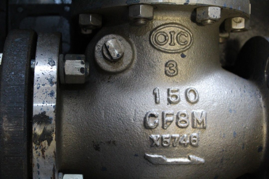 Stainless Swing Check Valve OIC 3| 150| CF8M X5746 ** (B225)