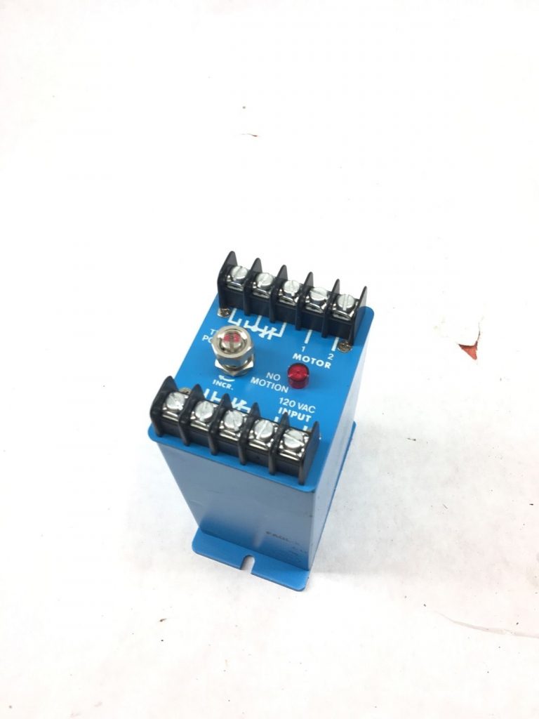 MC Technologies PS-127A 120V Voltage Sensor Zero Speed Switch, (B374)