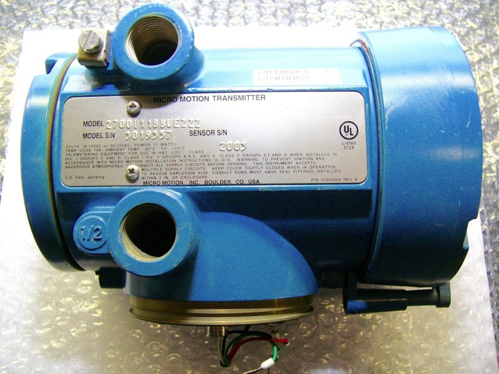 2700I11BBUEZZZ MICRO MOTION MULTIVARIABLE TRANSMITTER FIELD MOUNT B179