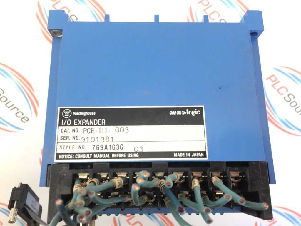 WESTINGHOUSE PCE-111 NUMA-LOGIC I/O EXPANDER