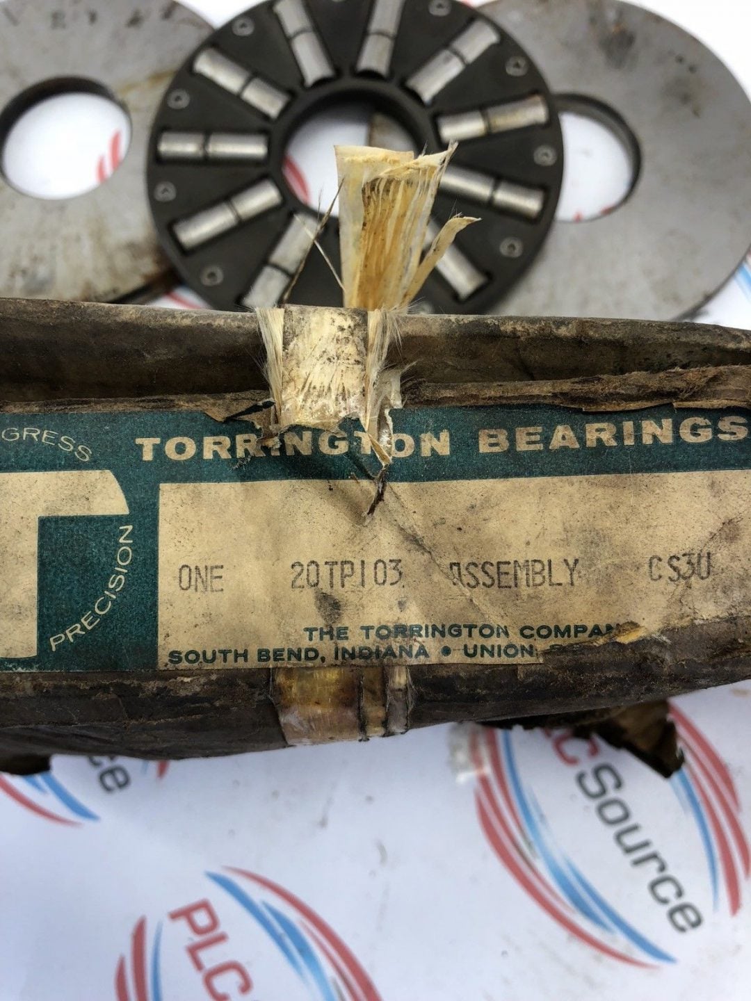 TIMKEN TORRINGTON 20TP103 CYLINDRICAL ROLLER THRUST BEARING ASSEMBLY