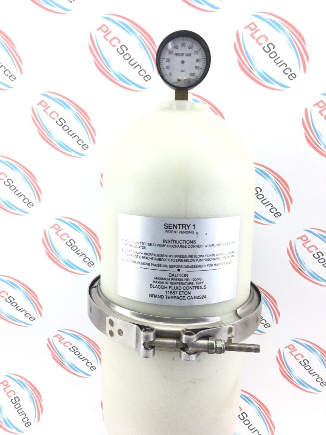 BLACOH FLUID CONTROLS SENTRY I SURGE SUPPRESSOR MODEL A101-N 12-234-694 BLACOH FLUID CONTROLS SENTRY I SURGE SUPPRESSOR MODEL A101-N 12-234-694