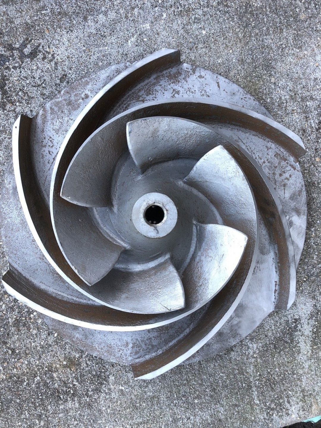 SULZER PUMP IMPELLER 0657 DIAMETER 15.5