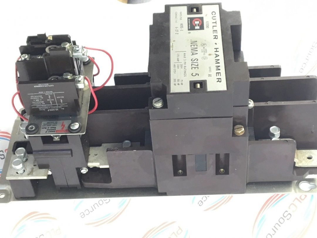 CUTLER HAMMER A10GNO SIZE 5 SERIES-A1 3-PHASE STARTER CONTACTOR (B9)