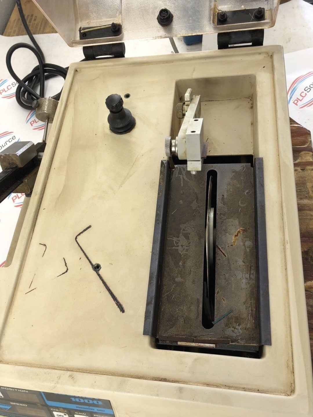 BUEHLER ISOMET 1000 PRECISION CUTTER/SAW 11-2180, 85-264 VOLTS, 47-63 ...