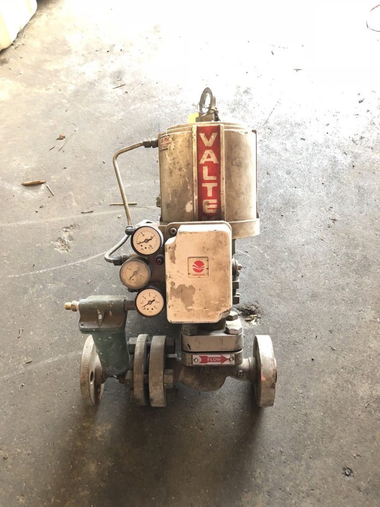 VALTEK 3/4" ACTUATED VALVE AND POSITIONER MODEL-MARK T W/ CONOFLOW GT28ED