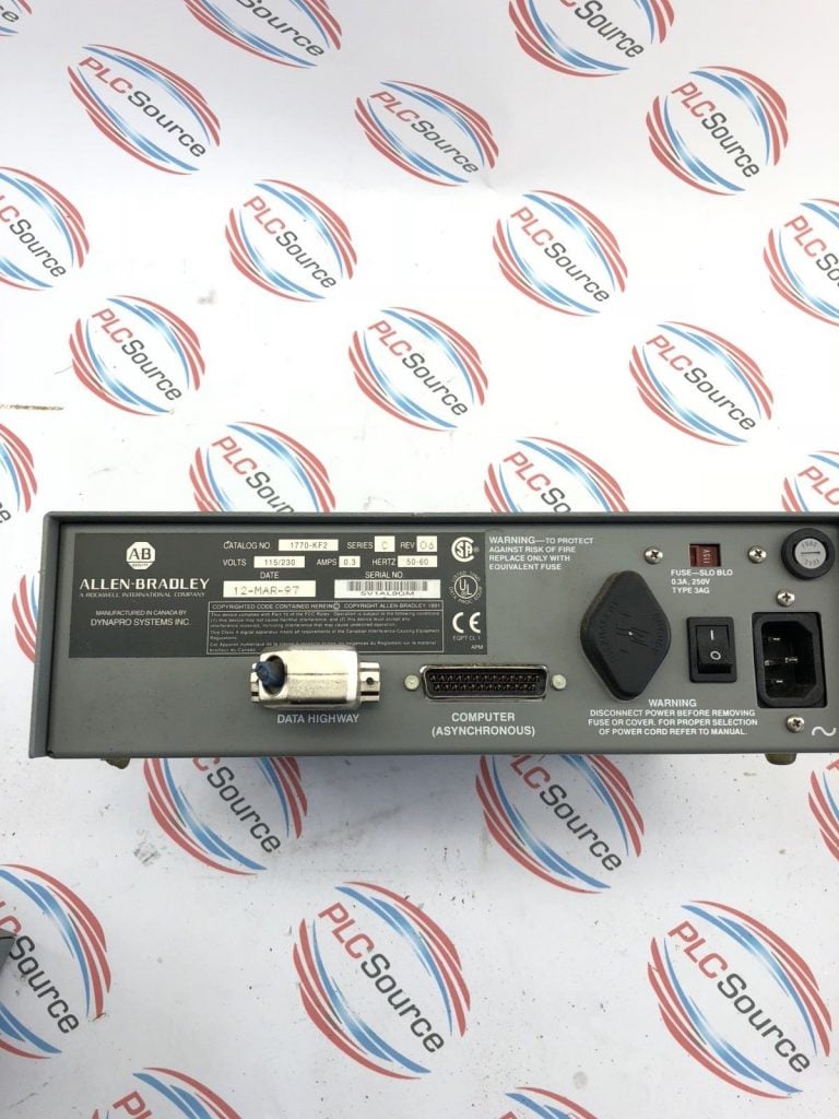 ALLEN BRADLEY 1770-KF2 SERIES C DATA HIGHWAY COMMUNICATION INTERFACE