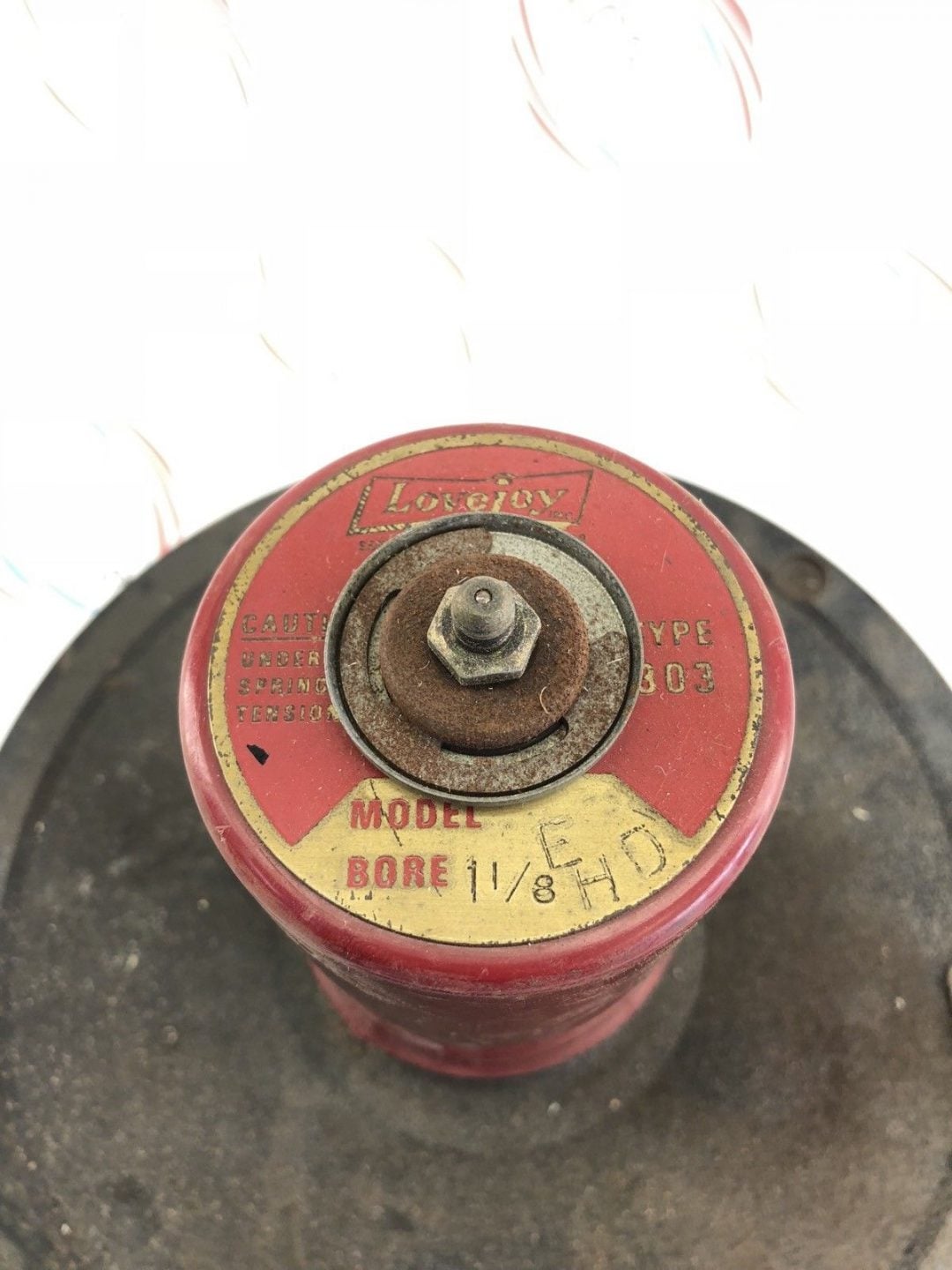 LOVEJOY TYPE 303E 1-1/8" BORE PULLEY EHD, E HD TYPE 303