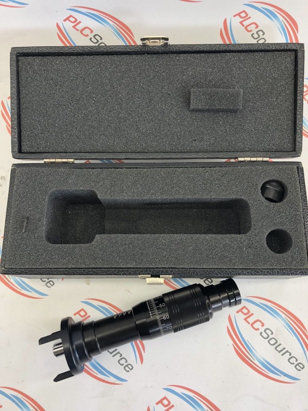 MONOCLE INDUSTRIES OPTICAL MICROMETER MODEL 966A