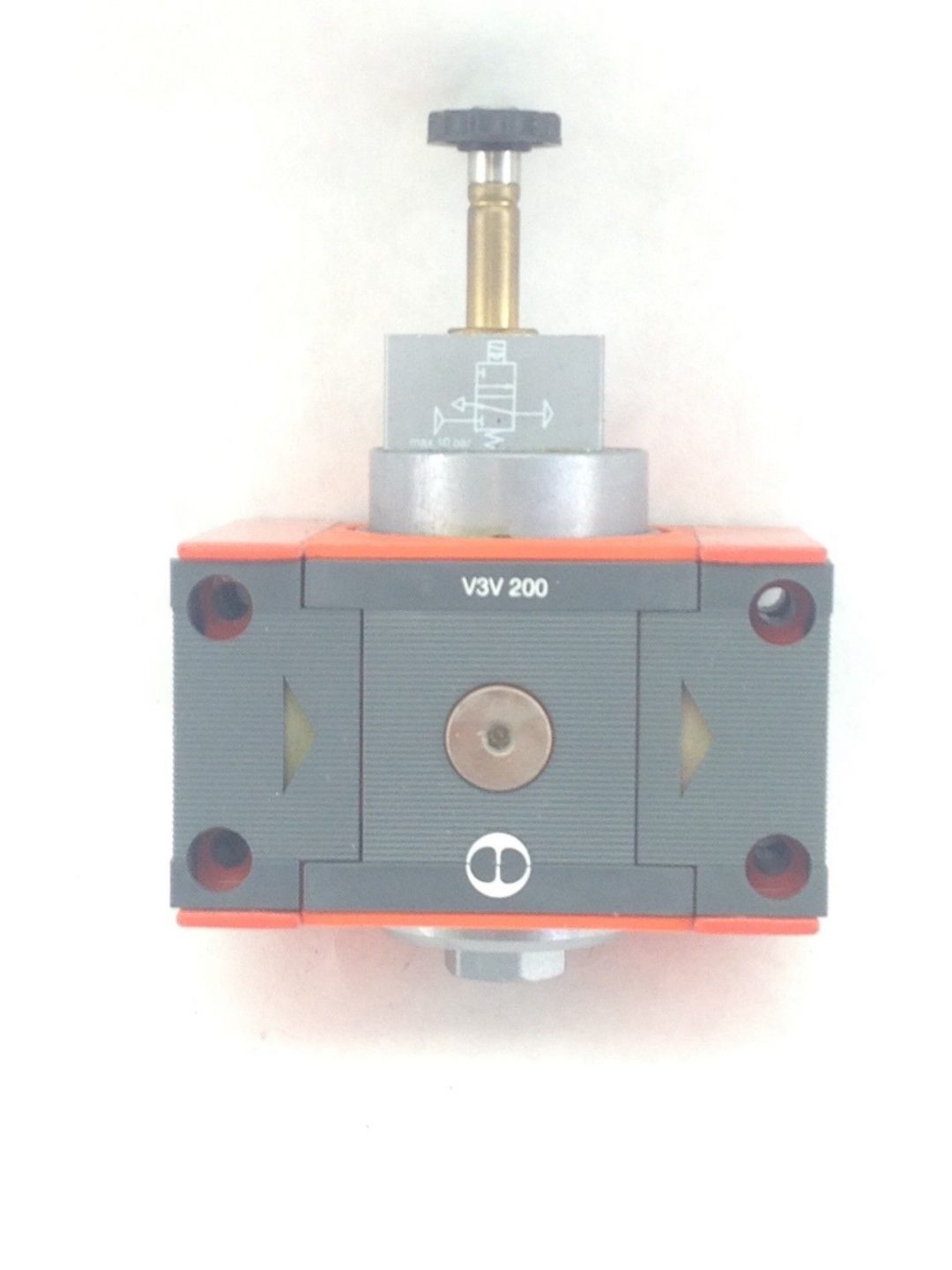 METAL WORK PNEUMATICS V3V 200 MAX 10bar SOLENOID PILOT-ASSISTED VALVE ...