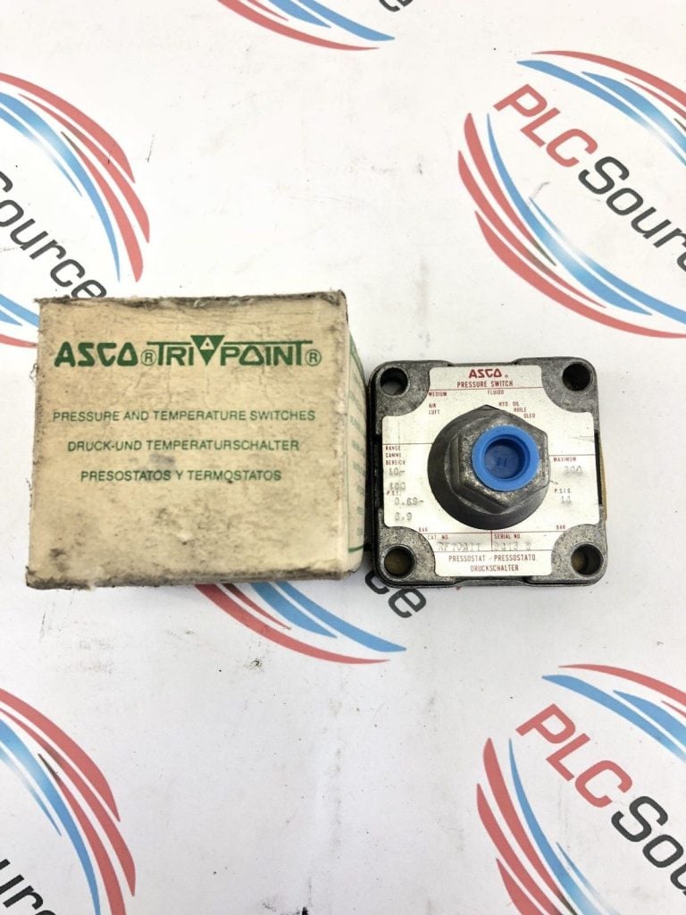 ASCO TRI POINT RF10A11 PRESSURE SWITCH PRESSOSTAT