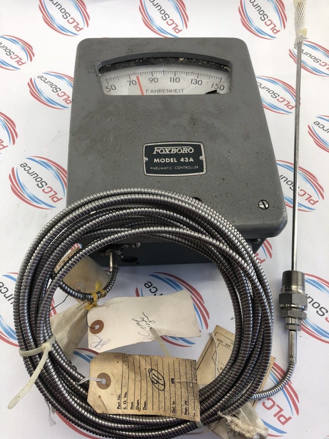 FOXBORO 43A-A4 50-150F PNEUMATIC CONTROLLER