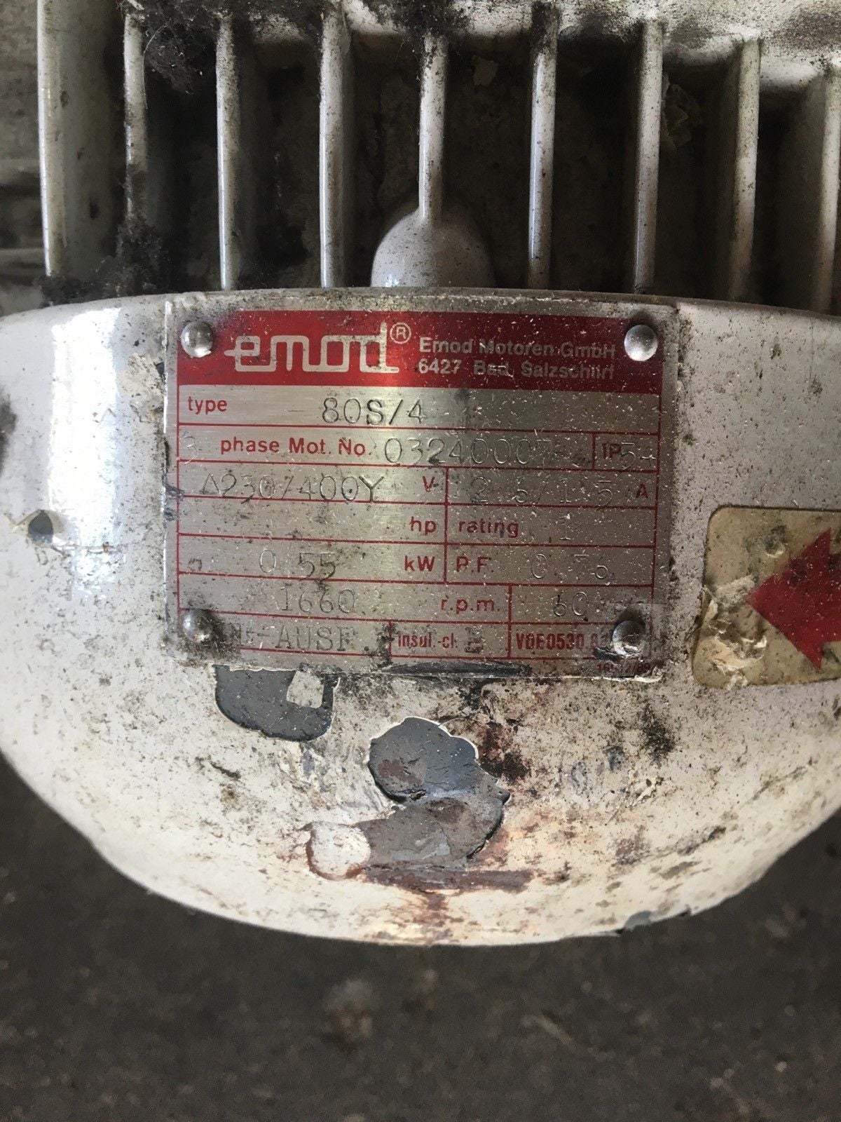 LEYBOLD TRIVAC S16B ROTARY VANE VACUUM PUMP 230/400V 1-PHASE 1/3HP EMOD ...