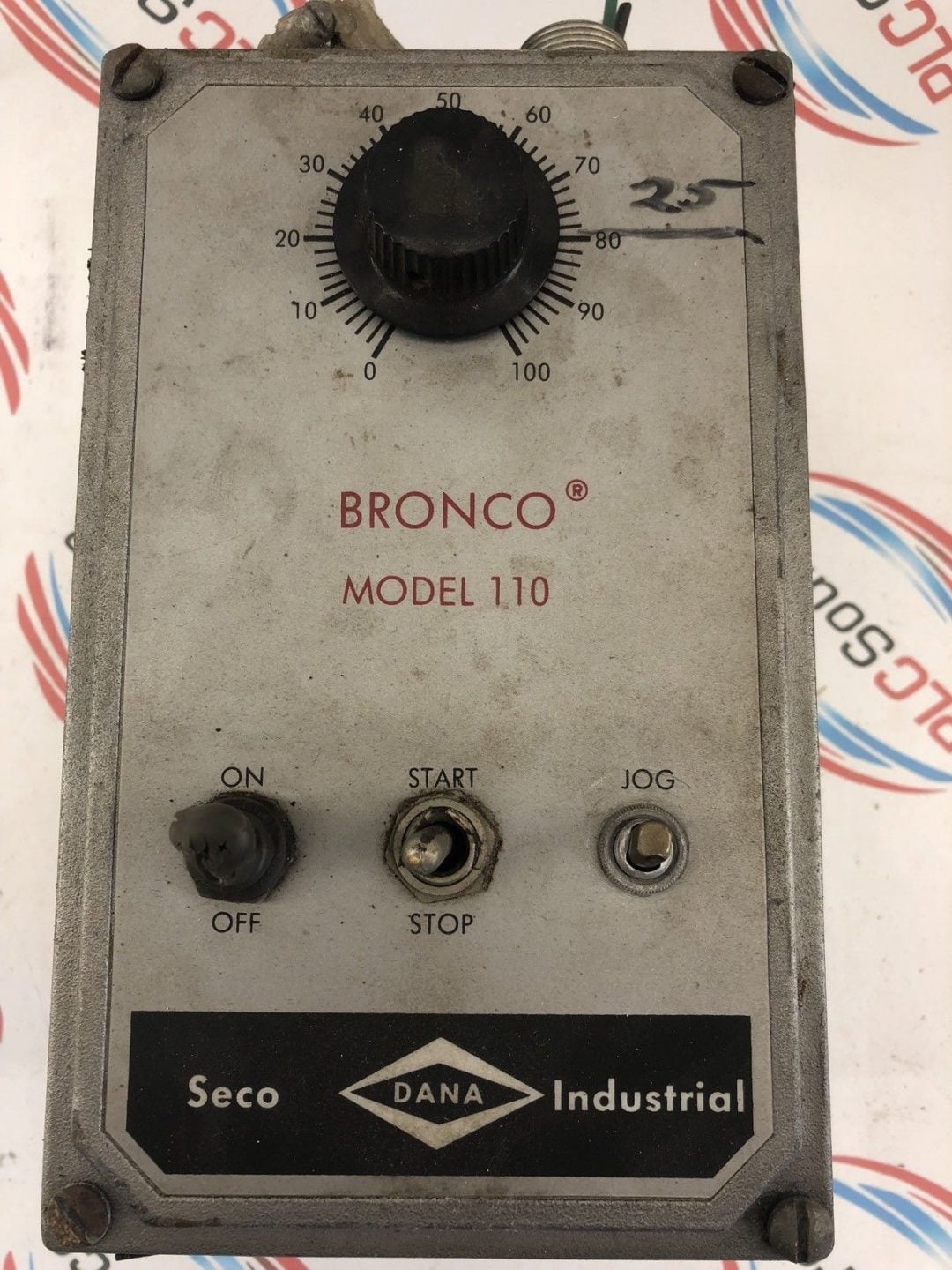 SECO INDUSTRIAL BRONCO MODEL 110 DANA DC DRIVE