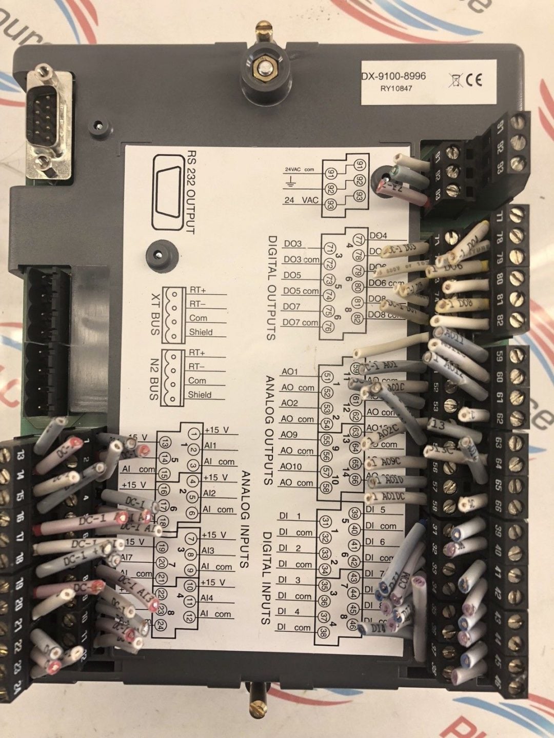 JOHNSON CONTROLS DX-9100-8996 METASYS DIGITAL CONTROLLER
