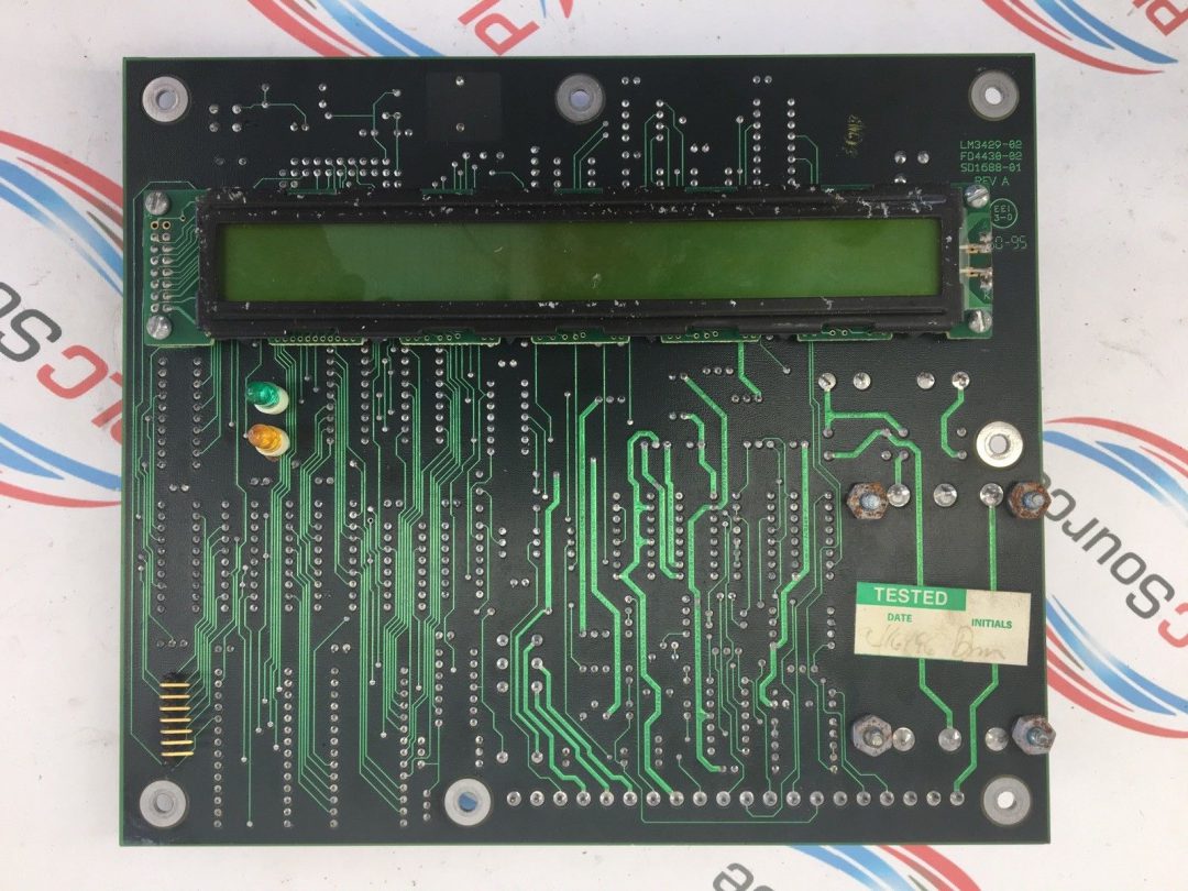 ENERCON LM3429-02 / FD4430-02 / SD1688-01 HEATER CONTROL CIRCUIT BOARD