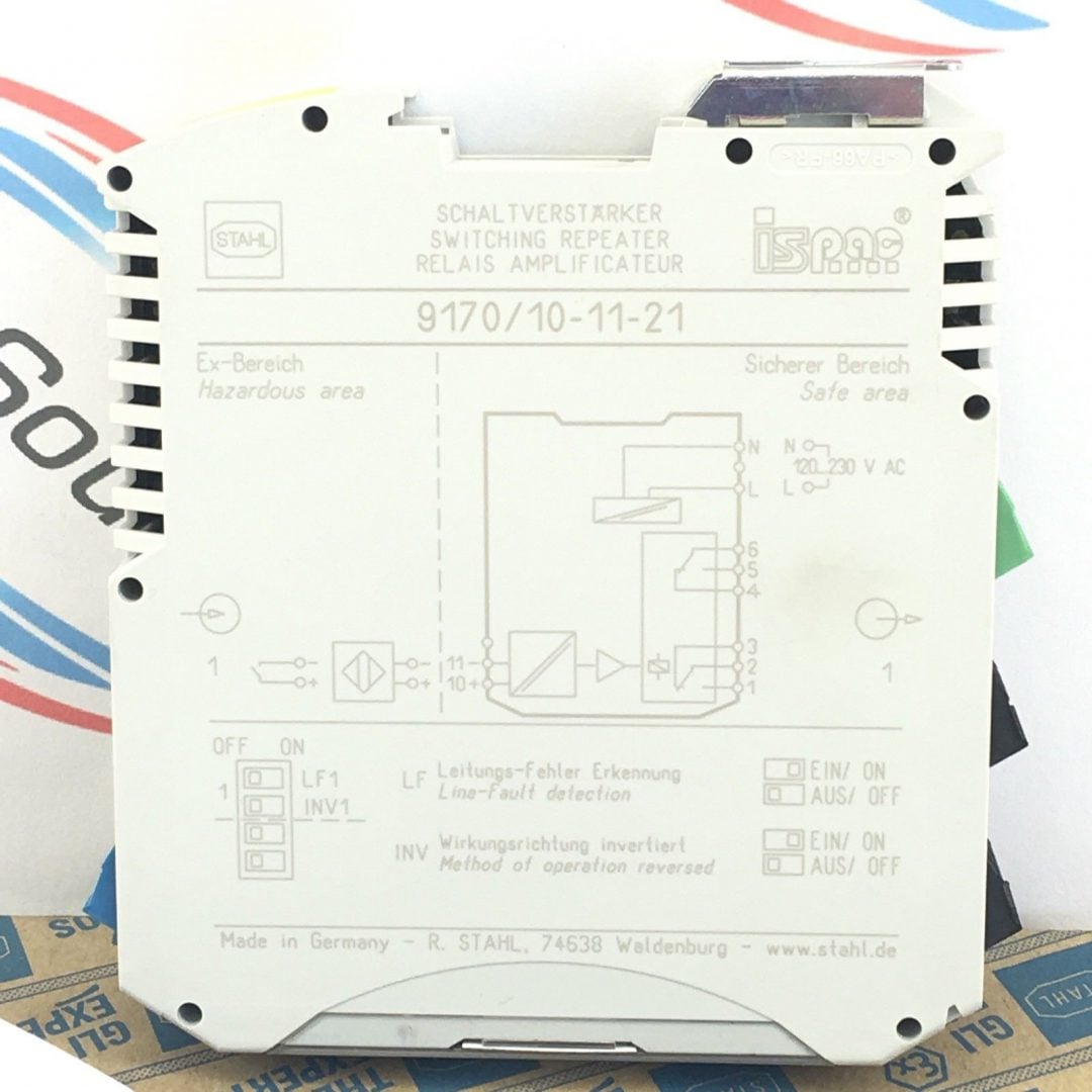 STAHL 9170/10-11-21 SWITCHING REPEATER