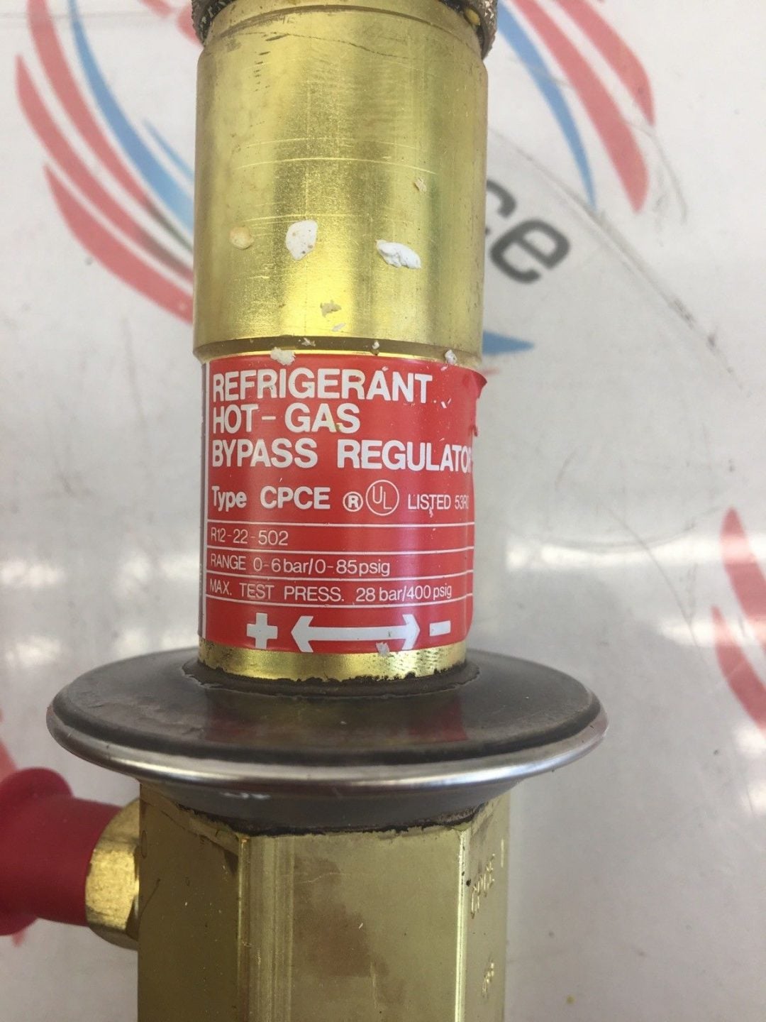 DANFOSS CPCE REFRIGERANT HOT-GAS BYPASS REGULATOR TYPE CPCE RANGE 0 ...