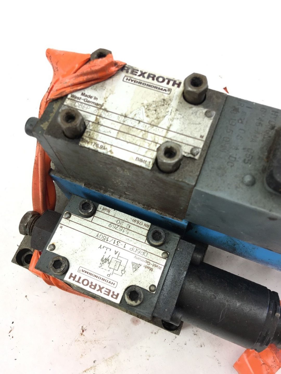 REXROTH DEV 30 Z 10 B, DR6DP 1-31/150Y, DBEP 6 B06, HYDRAULIC VALVES ...