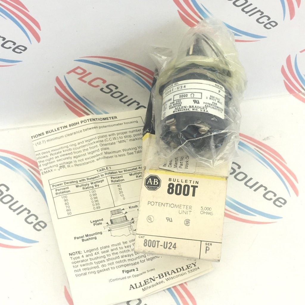 ALLEN BRADLEY 800T-U24 SERIES P POTENTIOMETER 5000