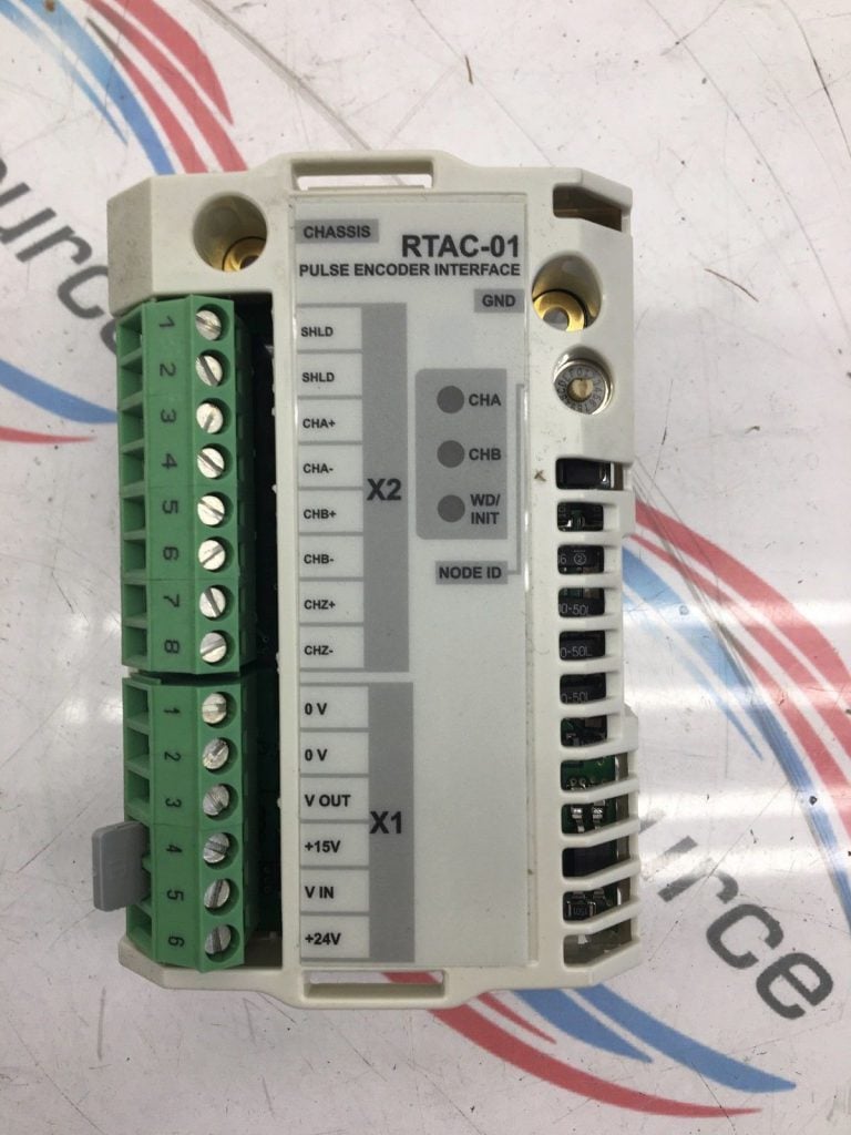 ABB RTAC-01 PULSE ENCODER INTERFACE MODULE REV. F