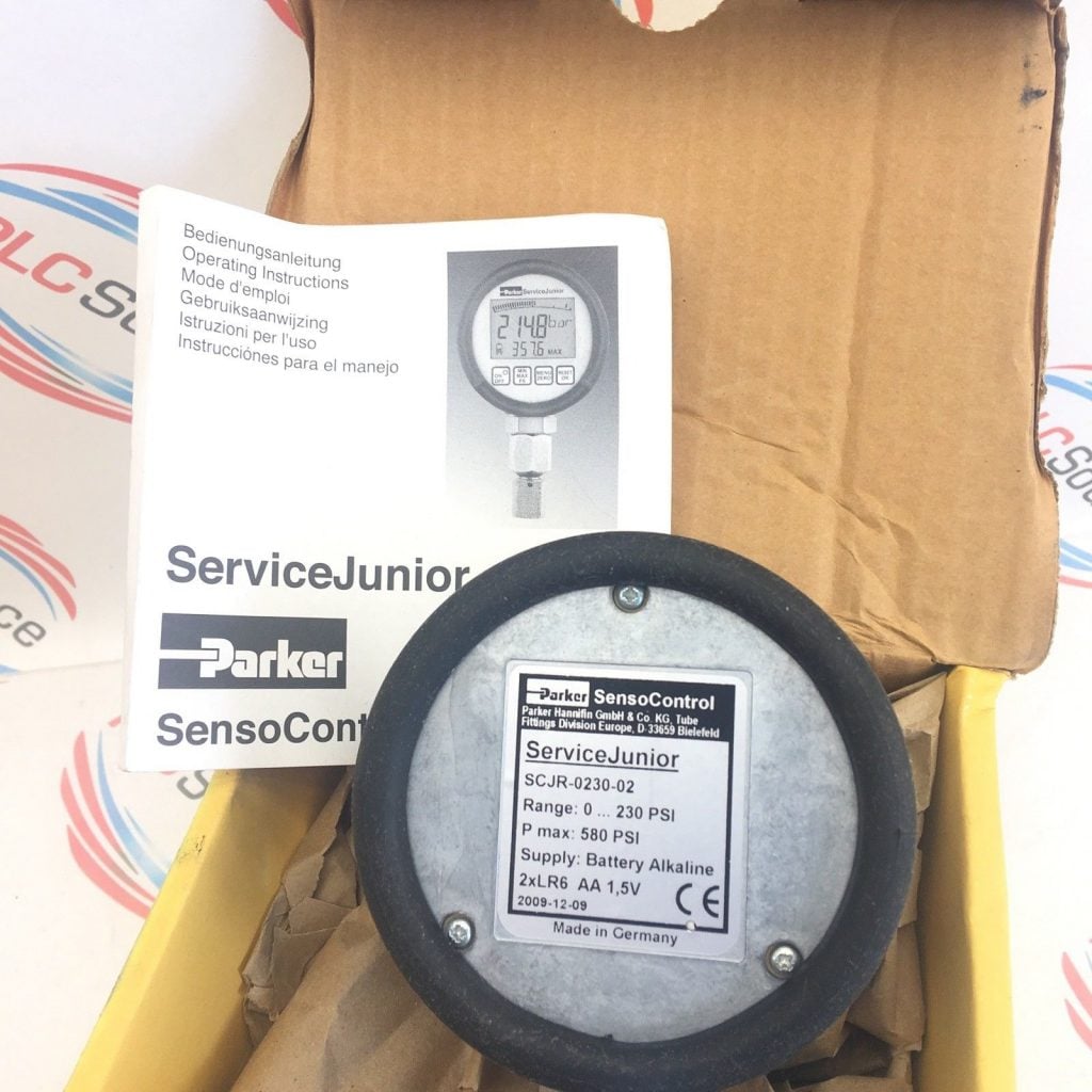 PARKER SCJR-0250-4MP / SCJR-0230-02 SERVICE JUNIOR DIGITAL GAUGE for ...