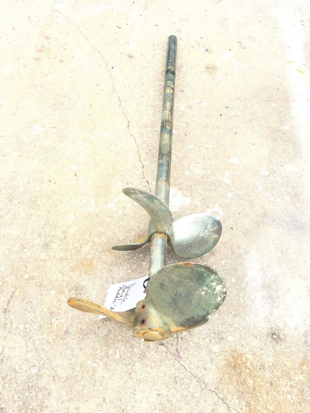 DOUBLE AXIAL PADDLE STIRRER IMPELLER