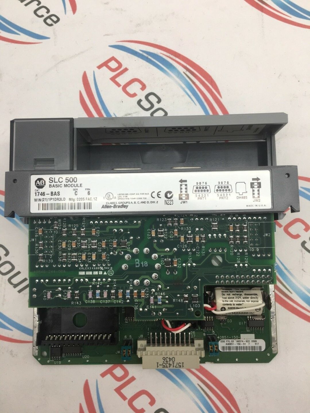 ALLEN-BRADLEY 1746-BAS SERIES C BASIC MODULE