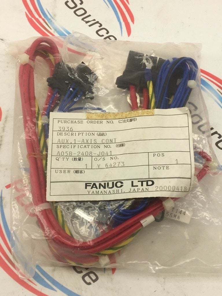 FANUC A05B-2408-J041 BRAKE CONTROL ASSEMBLY CABLE