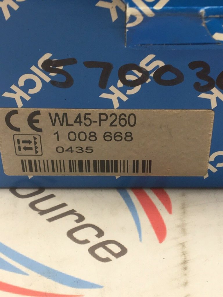 SICK WL45-P260 SENSOR