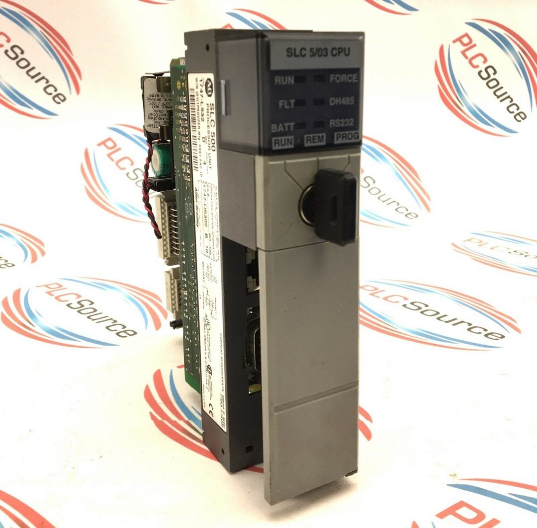 ALLEN-BRADLEY SLC 500 1747-L532 SERIES D CPU PROCESSOR