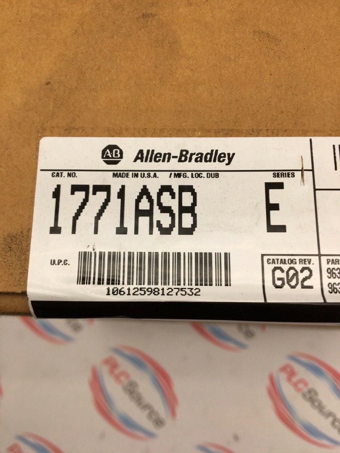 ALLEN BRADLEY 1771-ASB SERIES E I/O ADAPTER MODULE