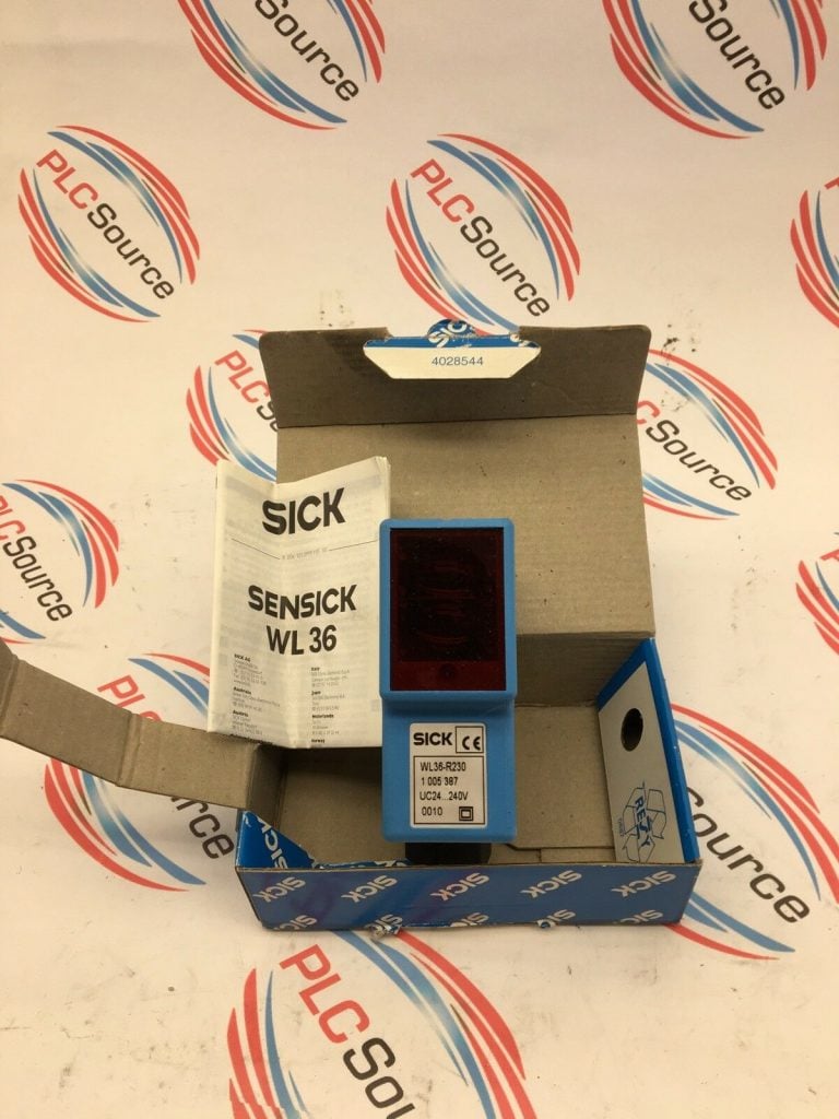 SICK WL36-R230 PHOTOELECTRIC SENSOR