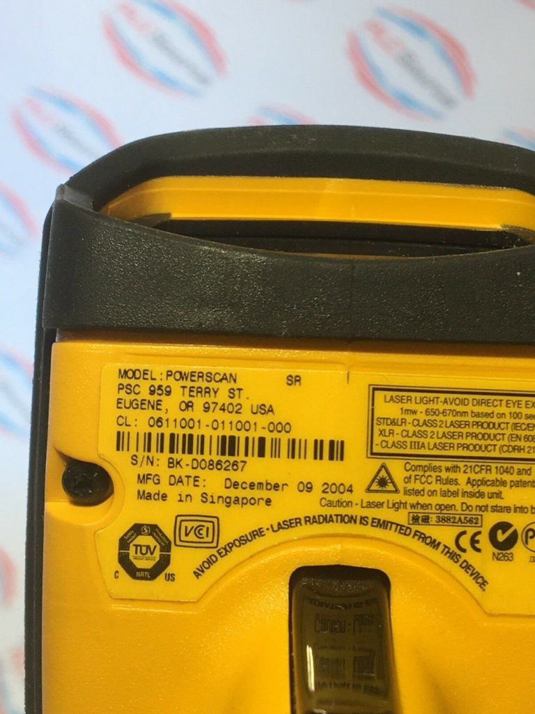 PSC POWERSCAN SCANNER SR 0611001-011001-000